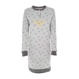 COTONELLA Nachthemd in Grau - 47% | Gr&ouml;&szlig;e M | Damen-loungewear