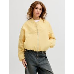 Jacqueline de Yong JDY &Uuml;bergangsjacke in Gelb - 52% | Gr&ouml;&szlig;e XS | Damenjacken