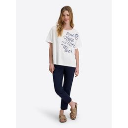 Timezone Shirt "Boxy" in Wei&szlig; - 24% | Gr&ouml;&szlig;e XS | Damen-tops