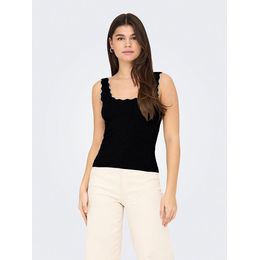 Jacqueline de Yong JDY Top "Nanna" in Schwarz - 47% | Gr&ouml;&szlig;e XS | Damen-tops