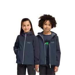 Jack Wolfskin Regenjacke "Adventuretribe" in Dunkelblau - 36% | Gr&ouml;&szlig;e 116 | Kinder-outdoor-jacken