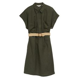 Tom Tailor Kleid in Khaki - 58% | Gr&ouml;&szlig;e 38 | Damen-kleider