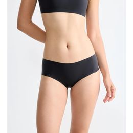 Hipster Sloggi "ZERO Feel 2.0 Hipster", Damen, Gr. S, schwarz, Single Jersey, Obermaterial: 76% Polyamid, 24% Elasthan, Unterhosen, nahtlos und unsichtbar
