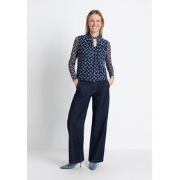 More & More More & More Bluse in Dunkelblau - 68% | Gr&ouml;&szlig;e 46 | Damen-blusen