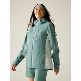 Regatta Funktionsjacke "Bosfield" in T&uuml;rkis - 74% | Gr&ouml;&szlig;e 38 | Damen-outdoorjacken