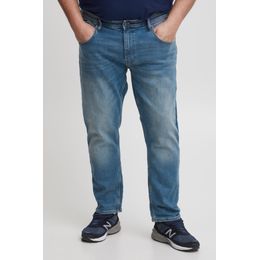 Regular-fit-Jeans Blend "Twister fit - NOOS", Herren, Gr. 46, L&auml;nge 32, blau (denim light blau), Denim/Jeans, Obermaterial: 99% Baumwolle, 1% Elasthan, Abriebeffekte, regular fit kn&ouml;chellang, Jeans