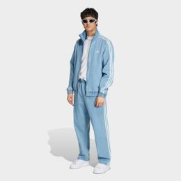 Outdoorjacke adidas originals "DENIM FB JACKET", Herren, Gr. L, light blau, Obermaterial: 50% Baumwolle, 50% Lyocell, Jacken Outdoorjacke