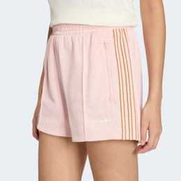 Shorts adidas originals "SHORTS", Damen, Gr. L, N-Gr, sandy pink, normal, gr., Obermaterial: 52% Baumwolle, 48% Polyester, Hosen Shorts