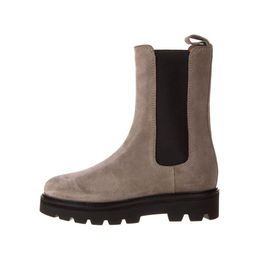 Melvin & Hamilton MELVIN & HAMILTON Leder-Chelsea-Boots "Leonie" in Grau - 66% | Gr&ouml;&szlig;e 38 | Stiefeletten