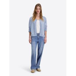 Timezone Cardigan in Blau - 48% | Gr&ouml;&szlig;e S | Damen-pullover-cardigans