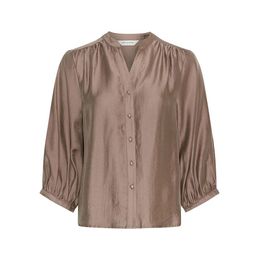 MOSS COPENHAGEN Bluse "Ramona Rikkelia" in Hellbraun - 43% | Gr&ouml;&szlig;e L | Damen-blusen