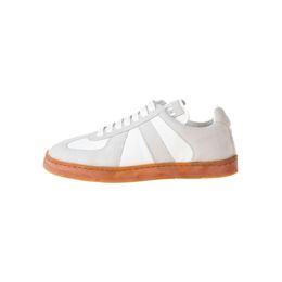 Melvin & Hamilton MELVIN & HAMILTON Leder-Sneakers in Wei&szlig;/ Grau - 63% | Gr&ouml;&szlig;e 39 | Damen-sneakers