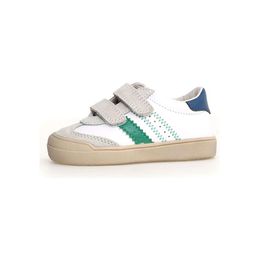 Naturino Leder-Sneakers "Riby" in Wei&szlig; - 44% | Gr&ouml;&szlig;e 28 | Kindersneakers