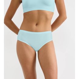 Hipster Sloggi "ZERO Feel Air Hipster", Damen, Gr. L, fresh mint, Single Jersey, Obermaterial: 89% Polyamid, 11% Elasthan, Unterhosen, atmungskativ und unsichtbar