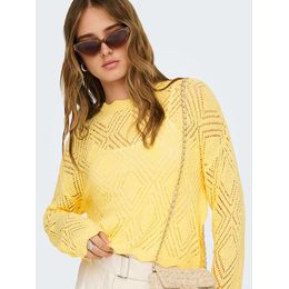 Only Pullover in Gelb - 36% | Gr&ouml;&szlig;e L | Damen-pullover-cardigans