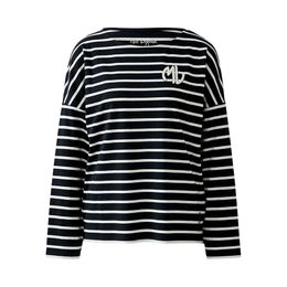 Miss Lagotte Longsleeve in Schwarz/ Wei&szlig; - 67% | Gr&ouml;&szlig;e 38 | Damen-tops