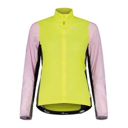 maloja Fahrradjacke "SeisM." in Limette/ Rosa - 60% | Gr&ouml;&szlig;e L | Damen-outdoorjacken