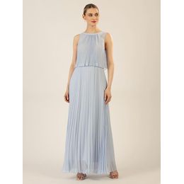 Apart Plisseekleid in Hellblau - 77% | Gr&ouml;&szlig;e 36 | Damen-kleider