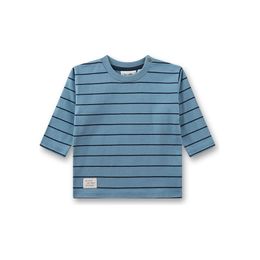 Sanetta Kidswear Shirt in Blau/ Schwarz - 53% | Gr&ouml;&szlig;e 140 | Kinder-oberteile