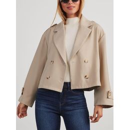 Milan Kiss &Uuml;bergangsjacke in Beige - 64% | Gr&ouml;&szlig;e L | Damenjacken