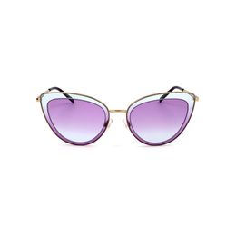 Missoni Damen-Sonnenbrille in Gold/ Lila - 63% | Gr&ouml;&szlig;e 53 | Damen-brillen