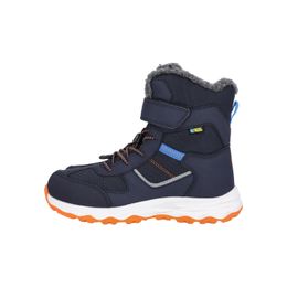 Stiefel ZIGZAG "Balful", M&auml;dchen, Gr. 26, blau (dunkelblau), Kunstfaser, Polyurethane, Schuhe Stiefel, mit Verst&auml;rkungen und Schnellschn&uuml;rsystem