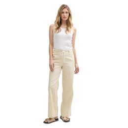 Tom Tailor Marlenehose in Beige - 67% | Gr&ouml;&szlig;e 44/L32 | Damenhosen
