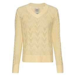 Camel Active Pullover in Gelb - 65% | Gr&ouml;&szlig;e XL | Damen-pullover-cardigans