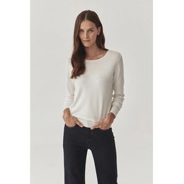 TATUUM Pullover "Tessini" in Wei&szlig; - 73% | Gr&ouml;&szlig;e M | Damen-pullover-cardigans