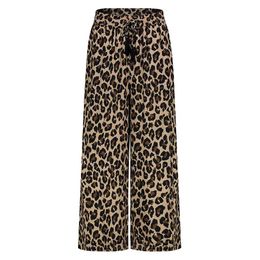 Sublevel Hose in Schwarz/ Beige - 52% | Gr&ouml;&szlig;e XL | Damenhosen