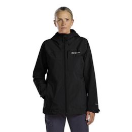 Jack Wolfskin Funktionsjacke "Tempest 2L" in Schwarz - 41% | Gr&ouml;&szlig;e S | Damen-outdoorjacken