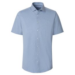 Businesshemd Venti "Venti Businesshemd Jerseyflex uni", Herren, Gr. 36, Normalgr&ouml;&szlig;en, hellblau, 89% Baumwolle, 11% Elasthan, unifarben, schmal, Hemden