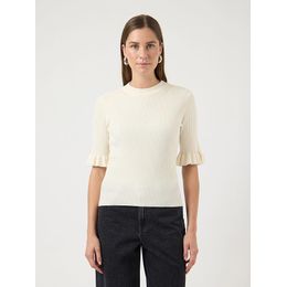Y.A.S YAS Pullover "Mikla" in Creme - 63% | Gr&ouml;&szlig;e XS | Damen-pullover-cardigans