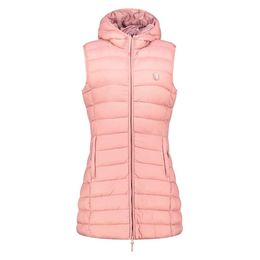 Geographical Norway Steppweste "Vatikotal" in Rosa - 67% | Gr&ouml;&szlig;e M | Damenjacken