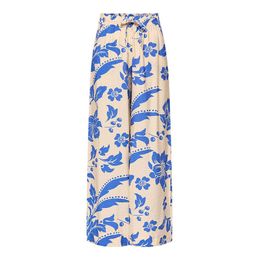 Jacqueline de Yong JDY Marlenehose "Troya" in Beige/ Blau - 40% | Gr&ouml;&szlig;e XS/L32 | Damenhosen