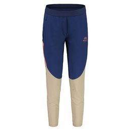 maloja Funktionshose "PappelM. Puzzle" in Dunkelblau/ Beige - 66% | Gr&ouml;&szlig;e S | Damen-sporthosen