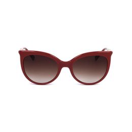 Longchamp Damen-Sonnenbrille in Rot/ Braun - 68% | Gr&ouml;&szlig;e 54 | Damen-brillen
