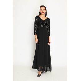 ASSUILI Kleid in Schwarz - 74% | Gr&ouml;&szlig;e 42 | Damen-kleider