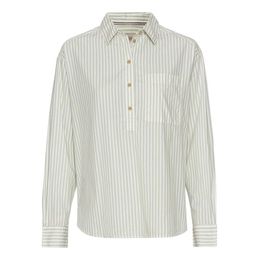 Camel Active Bluse in Wei&szlig;/ Beige - 61% | Gr&ouml;&szlig;e M | Damen-blusen