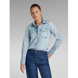 G-Star Raw G-Star Hemd - Slim fit - in Hellblau - 59% | Gr&ouml;&szlig;e S | Damen-blusen