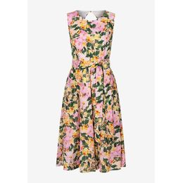 More & More More & More Kleid in Gr&uuml;n/ Rosa - 65% | Gr&ouml;&szlig;e 36 | Damen-kleider