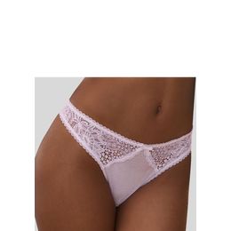 Vivance String wei&szlig; Gr. 32/34 f&uuml;r Damen. Mit Spitze, Schleife. K&ouml;rpernah