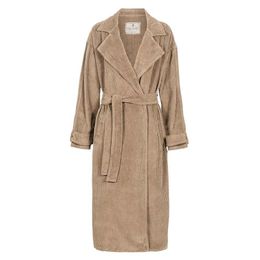 Herrlicher Cord-&Uuml;bergangsmantel "Theodore" in Beige - 68% | Gr&ouml;&szlig;e L | Damenjacken
