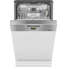 Miele teilintegrierbarer Geschirrsp&uuml;ler "G 5540 SCi SL Active", Energieeffizienz: E (A-G), silber (edelstahl), B:45cm H:81cm T:57cm, Geschirrsp&uuml;ler
