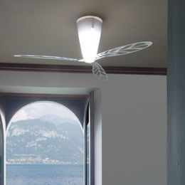 Luceplan Blow Deckenleuchte mit Ventilator, E27, 1D2800000002+1D280P200000,