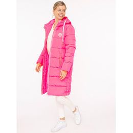 Zwillingsherz Steppmantel "Anker Liebe" in Pink - 57% | Gr&ouml;&szlig;e S | Damenjacken