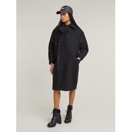 G-Star Raw G-Star Wollmantel in Schwarz - 75% | Gr&ouml;&szlig;e L | Damenjacken