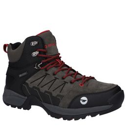 Wanderschuh Hi-Tec "VLite Orion", Herren, Gr. 40, grau (dunkelgrau schwarz), Obermaterial: 100% Nylon NY., Schuhe Wanderschuh