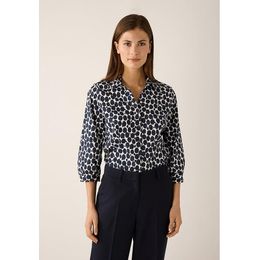 More & More More & More Bluse in Dunkelblau/ Wei&szlig; - 58% | Gr&ouml;&szlig;e 34 | Damen-blusen