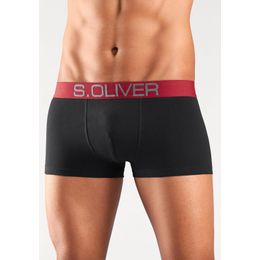 s.Oliver Herren Hipster, schwarz-blau, schwarz-petrol, schwarz-grau, schwarz-rot, Gr&ouml;&szlig;e S